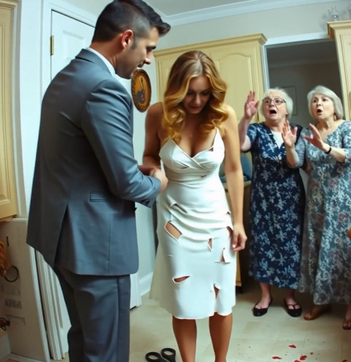 The day before my brother’s wedding, my mom cut holes in all my clothes ...