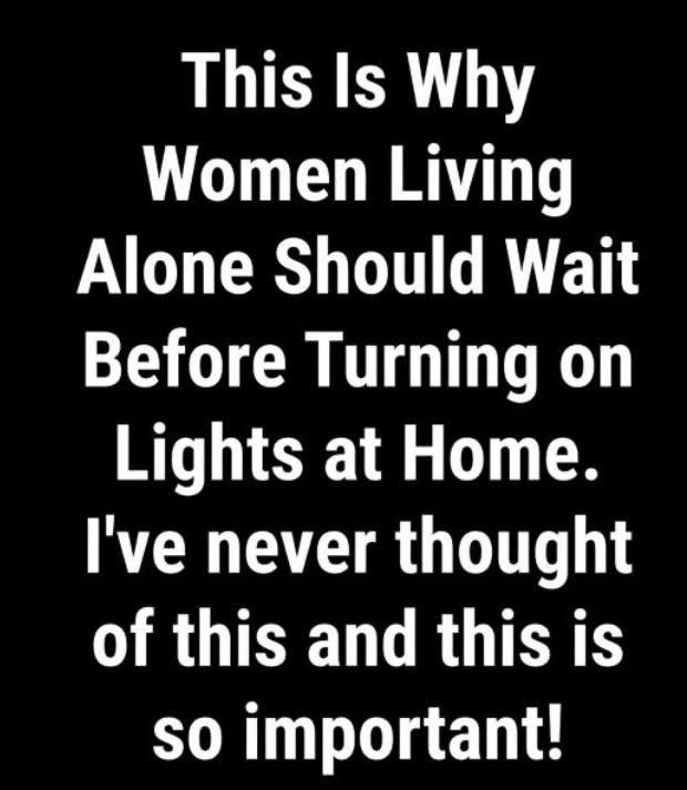 A Helpful Nighttime Safety Tip for People Who Live Alone - Pizza Time