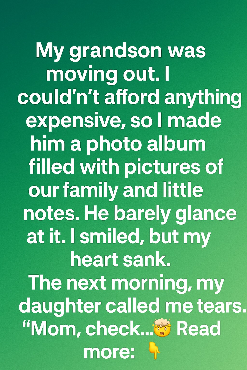 A Grandsons Gift That Returned Straight to the Heart - PopularNews75