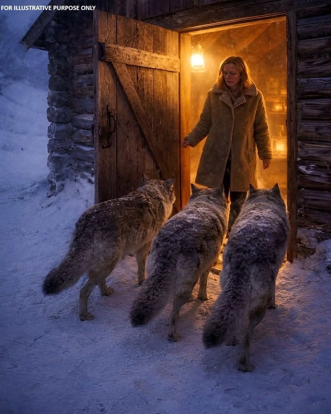 She Let Four Wolves Into Her Home During a Storm—What She Saw at Dawn ...